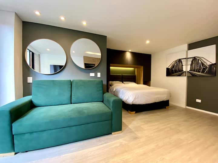 Apartamento Con Patio Privado, Movistararena - Bogota