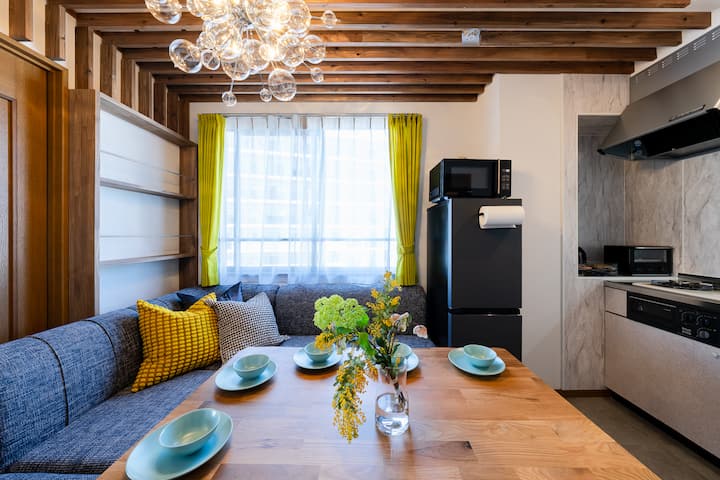 40㎡2dk/東京木材の温もりに包まれる部屋/スカイツリー近く/駅から6分/女子会やファミリーも - Tokyo