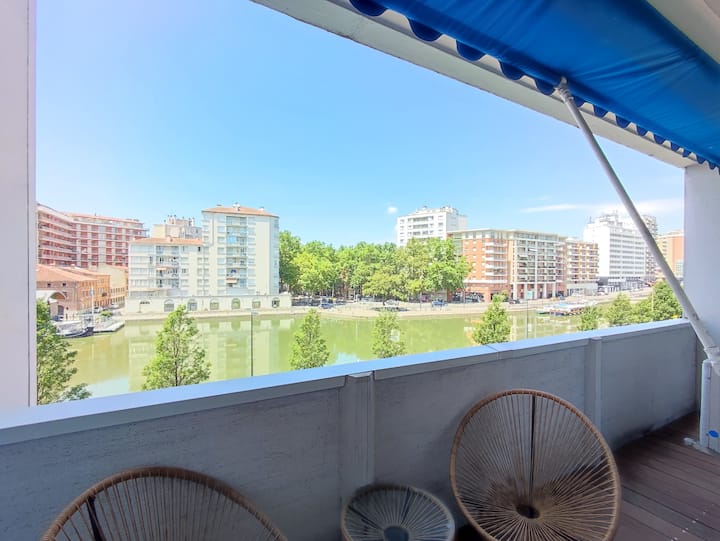 10mns à Pieds De L’hyper Centre, Vue Canal Du Midi - Toulouse