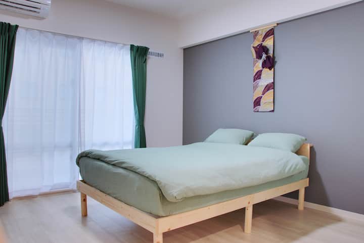 Island Stay Double Bed Room Izumizaki Naha Okinawa - 나하시