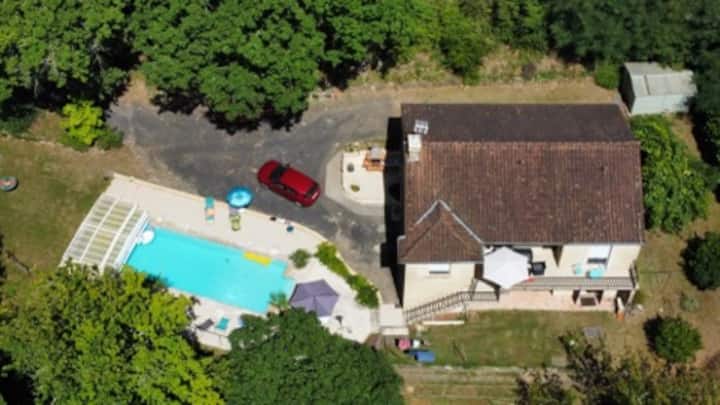 Loue Maison Avec Piscine + Clim - Sarlat-la-Canéda