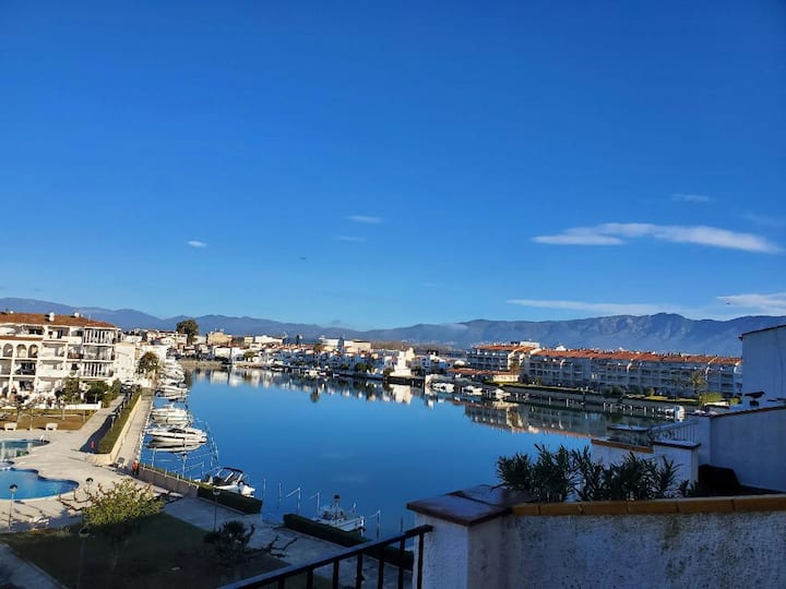 Vue Panoramique, Piscine, Gran Lago, Climatisé, 6p - Empuriabrava