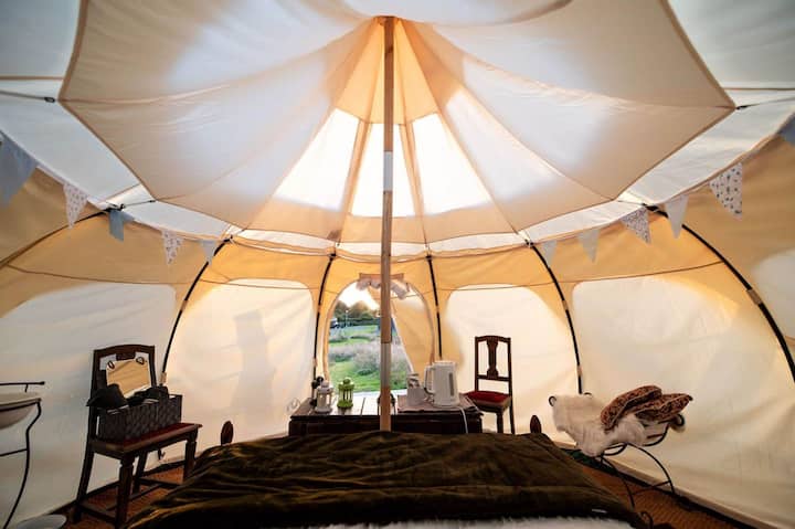 Woodland View 2 Person Luxury Glamping Belle Tent - Dungarvan
