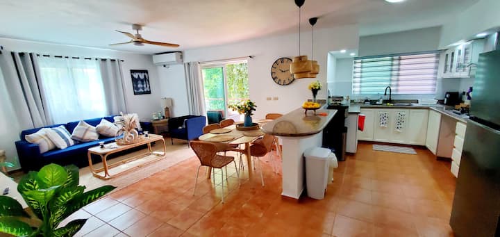 2 Balconies, Safe Pool, Private Beach Access - Punta Cana