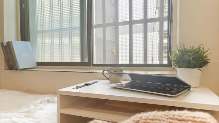 [Nomad Stays]｜3a｜古亭｜廚房｜大工作桌 - New Taipei City