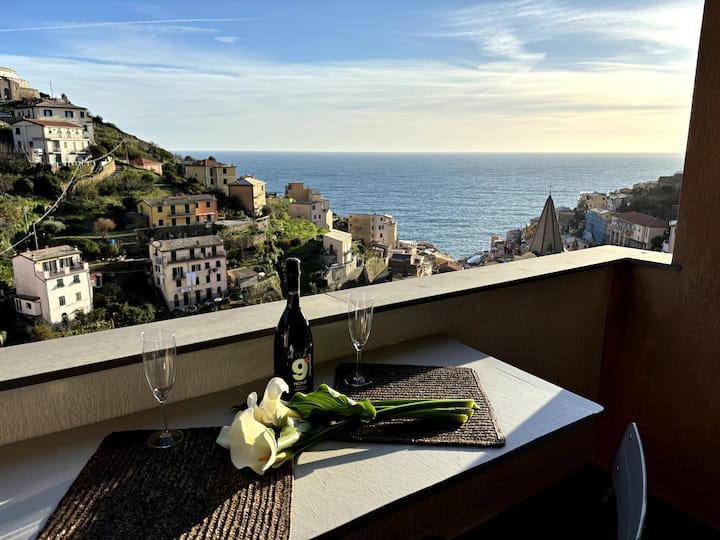 Orizzontegentile Terrazza Vista Mare Riomaggiore - Cinque Terre
