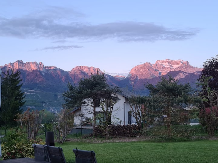 Annecy/st Jorioz, 4 Pers + Jardin - Sévrier