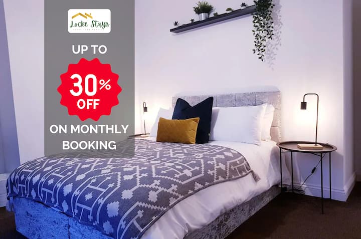 3 Bedroom Apartment | Monthly Offer | Free Wi-fi - サウス・シールズ
