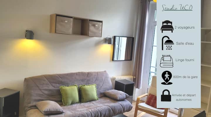 1vo3 - Studio à 2 Pas De L'uco Centre Ville Angers - Angers