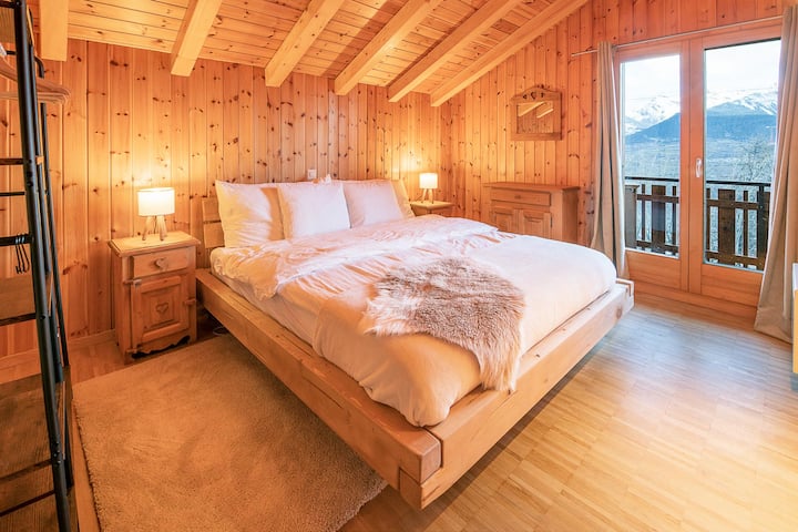 Luxury Chalet W/spa - Nendaz