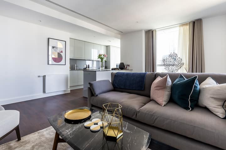 Executive 3-bed | Canary Wharf | Gym & Co-work - Londres