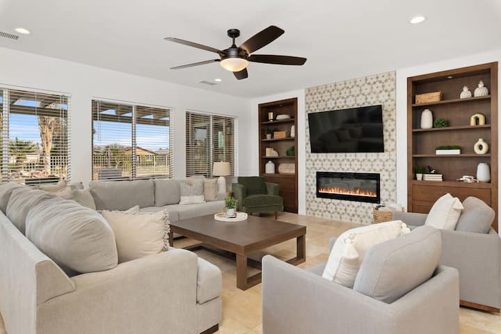 Tranquil Hideaway By Gpm - Private Pool+golf Views - Indio, CA