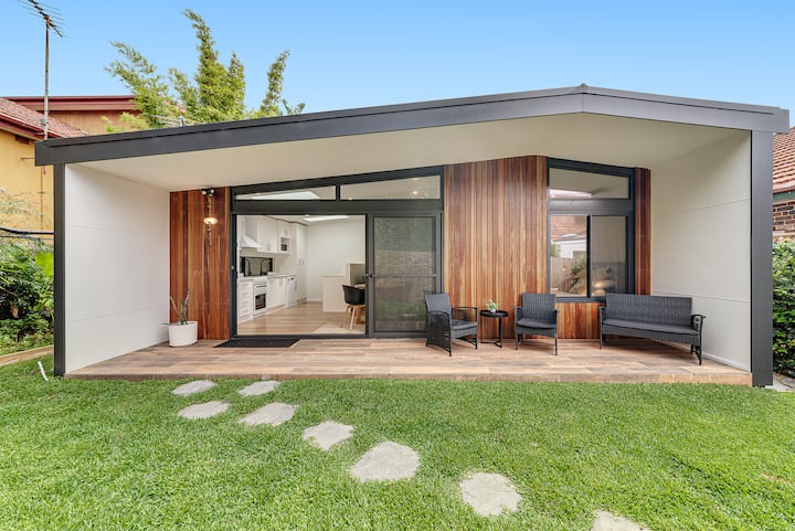New Modern And Cosy Guest Suite + Ac, Garden & Bbq - Randwick