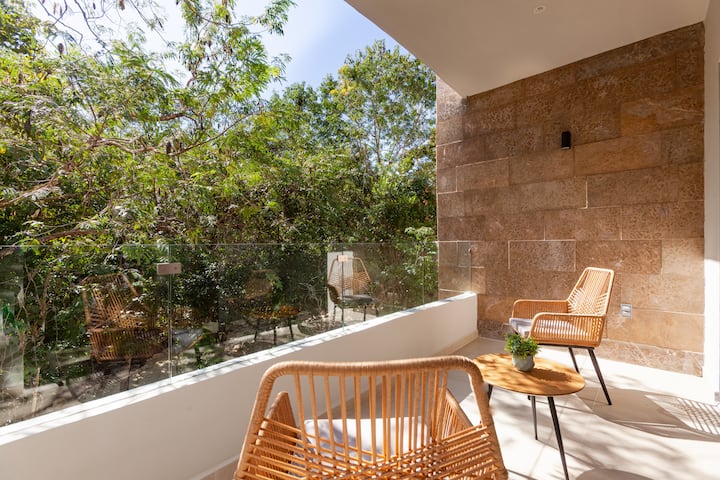 New Selva Condo|12min To Beach,gym,pool,playground - Cozumel