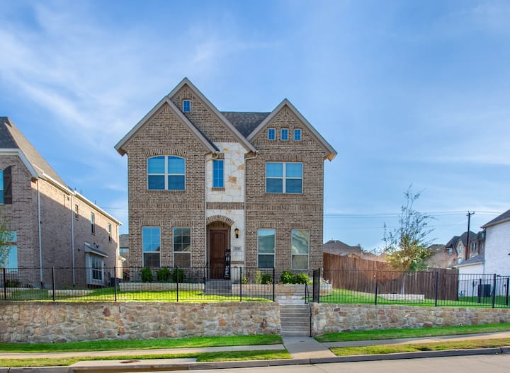 Hermosa Y Lujosa Casa En Irving - 어빙