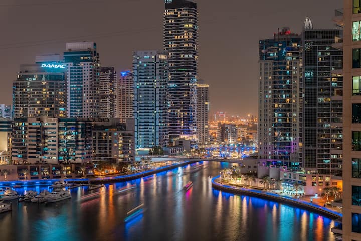 Vue Marina De Carte Postale | Plage & Jbr à Pied - Dubái