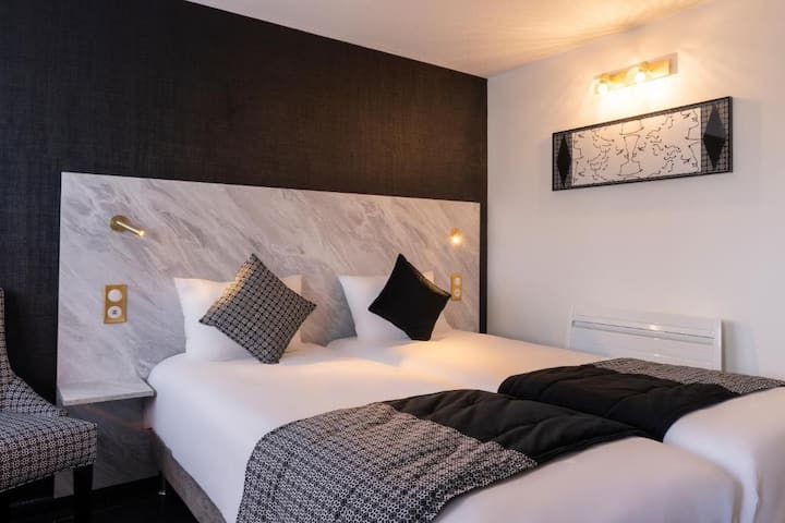 Chambre Elégance Twin - Rennes