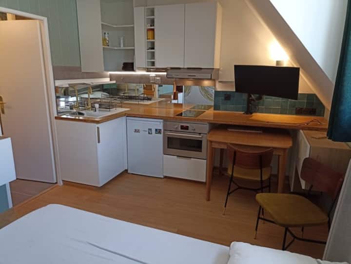 Studio Deluxe Sur La Place Morny - Deauville