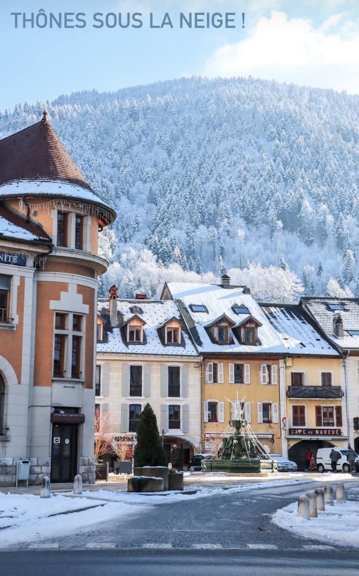 Gd Appart Familial Annecy/ Aravis Centre Village - Thônes