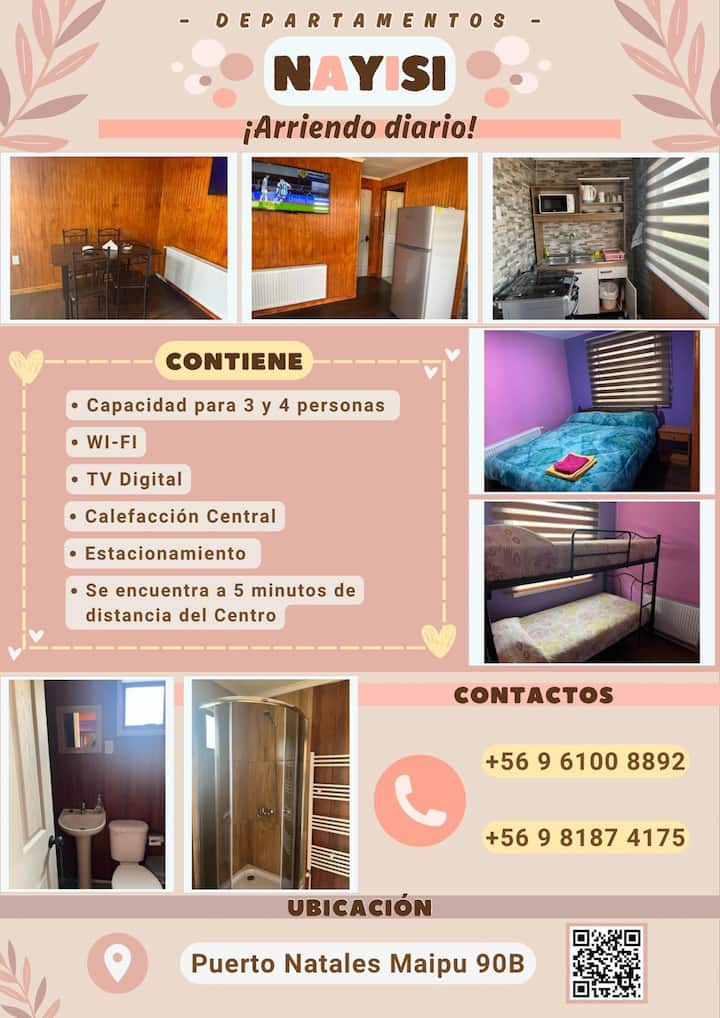 Departamentos Equipados Diarios - Natales