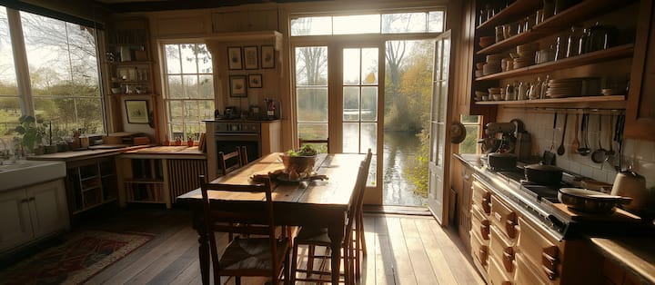Central High-end Apartment With River View &Garden - Oxford