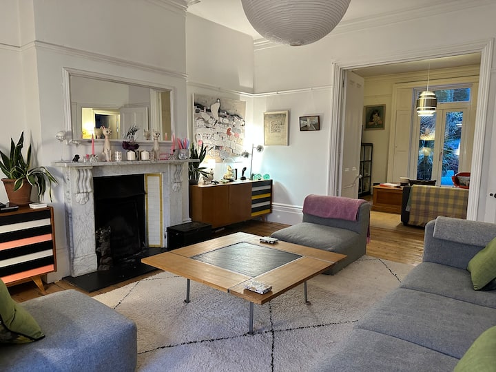 Spacious Garden Floor Flat, Sleeps 6 - Hastings