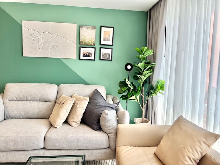 130m2&3br#perfect Locati# Pool#gym@bts/mrt&max5ppl - Bangkok