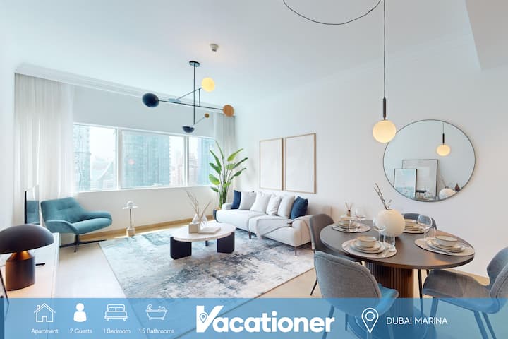 Mag 218 Tower - Elegant One Bedroom - Dubai Marina