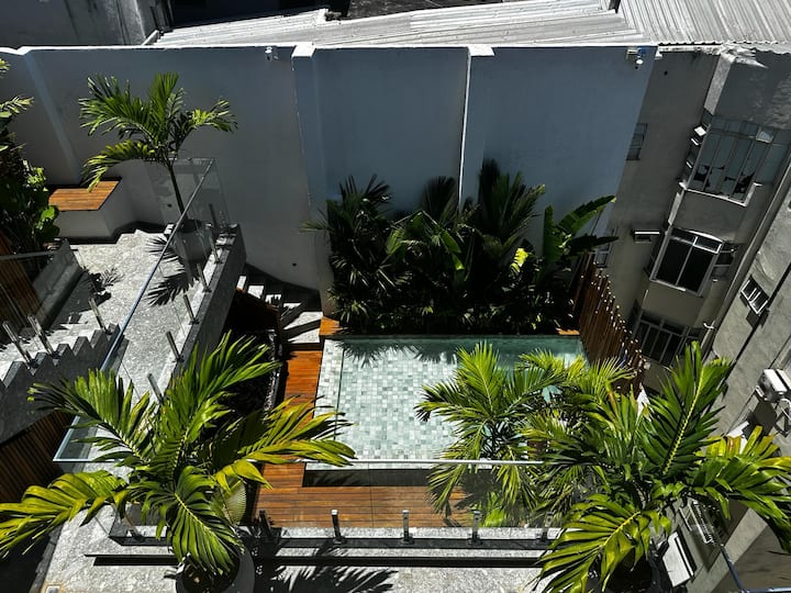 Rooftop Vue Mer Avec Bassin Privé Chauffé - Copacabana