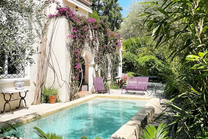 Appartement Dans Belle Villa Piscine Et Jardin - Nice