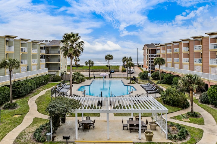 Blue Serenity - Ocean View - 1br/1ba - Galveston Island, TX