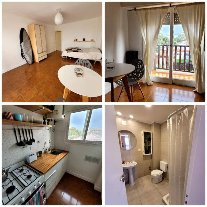 Departamento Muy Luminoso A Tres Cuadras Del Mar! - Mar del Plata