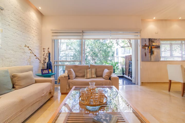 -> Cozy Modern  2bdms-by Ben Gurion Blvd. - Telavive