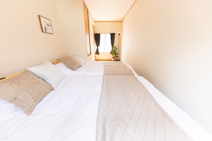 北千住駅12分|5名ok|明るくおしゃれなダイニングと快眠ベッド|cozy Villa For 5 - Misato