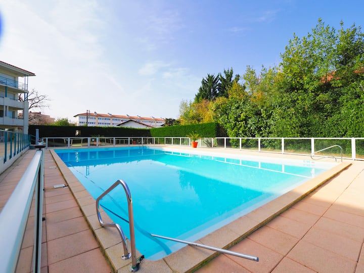 Appt+piscine Chauffée+terrasse+parking+wifi+golf - Guéthary