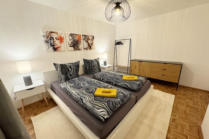 Stayindresden-de Elbe Jewel Apartment Kingsize Bed - Dresda