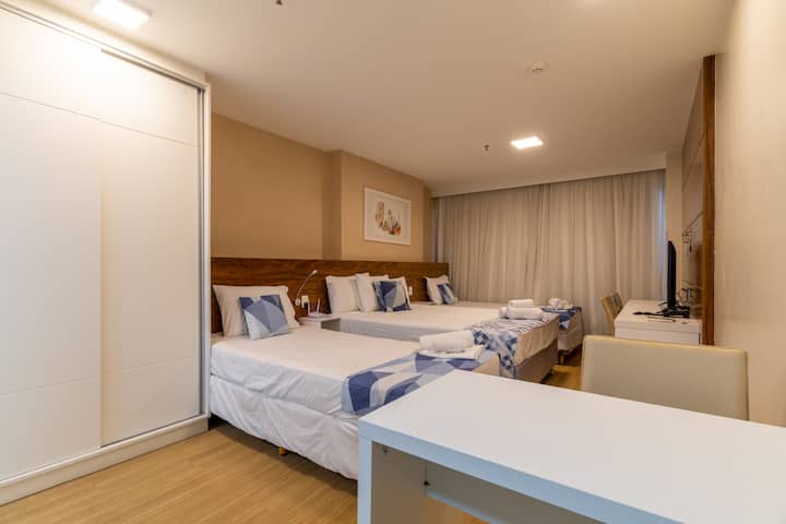 Flat Moderno Para Família Ou Grupos. - Brasilia