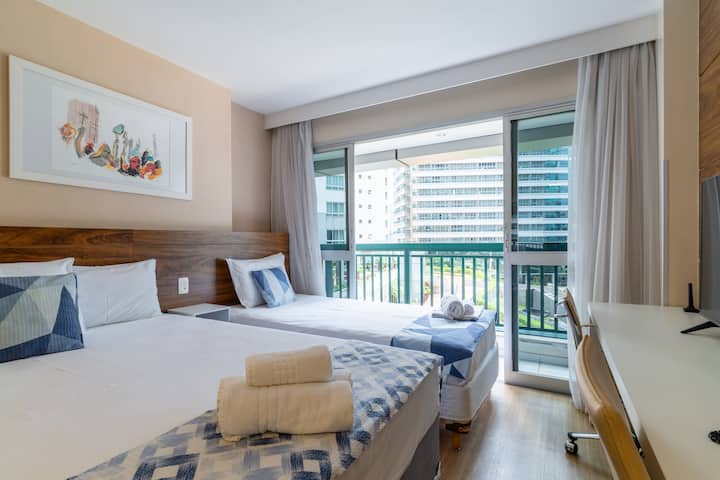 Flat Moderno Para Família Ou Grupo Prox. Esplanada - Brasilia