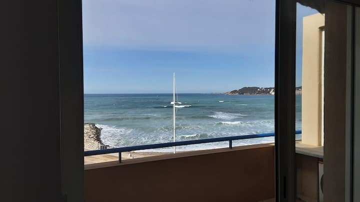 Appt  T3, Vue Mer Accès  Plage - Six-Fours-les-Plages