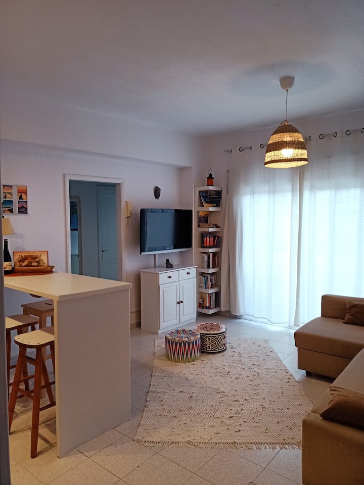 Closed To The Beach, Double Bed, 1 Sofa Bed, Wi-fi - Corralejo