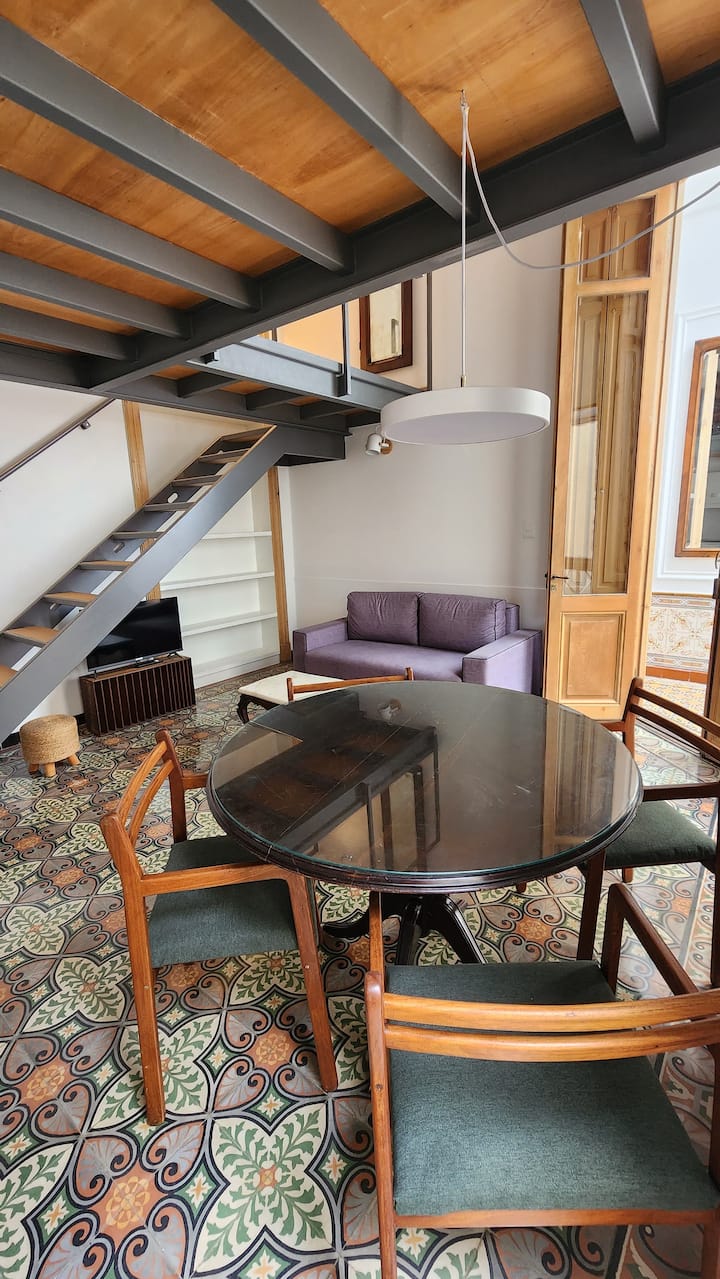 Loft Reciclado Estilo Antiguo A 100mts Del Mar 102 - 蒙德維的亞