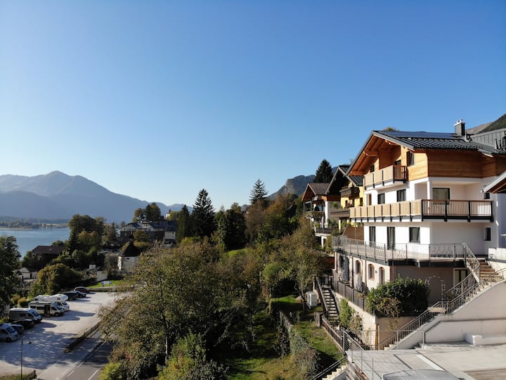 Haus Alpenblick Ferienwohnung Amethyst 40m2 - Wolfgangsee Lake