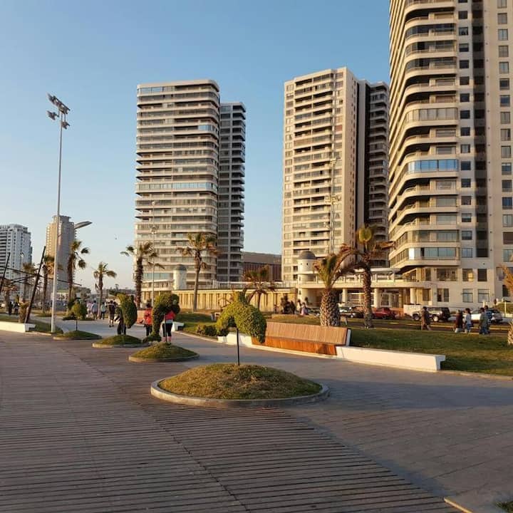 Depto. 3hab 2baños Amoblados Myk Playa Brava - Iquique