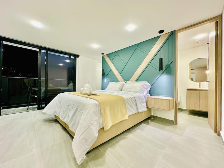 Loft 302 Laureles•fast Wifi•top Location•balcon - Medellín, Colombia