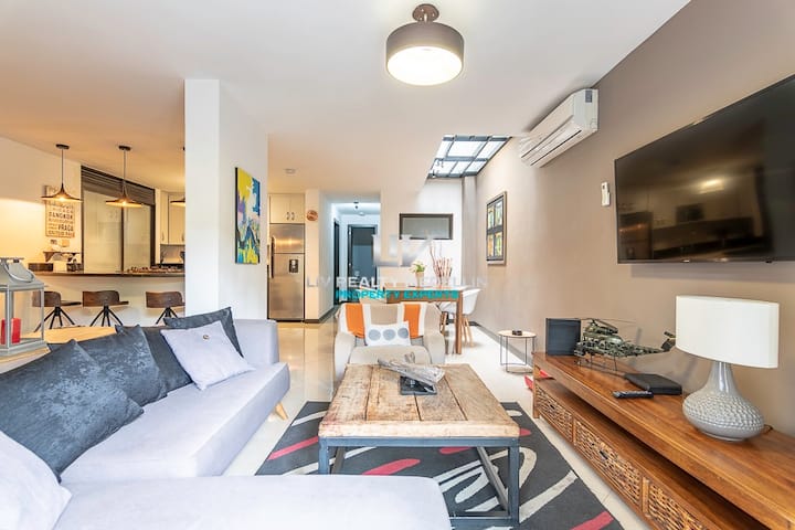 2 Bed In Envigado W/ac And Jacuzzi, Jardines 202 - Envigado