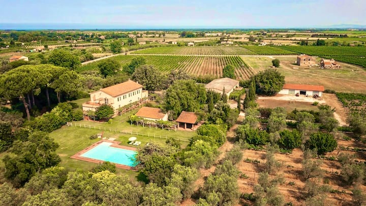 Donoratico Detached Cottage Pool Park Sea 3 Km - Castagneto Carducci