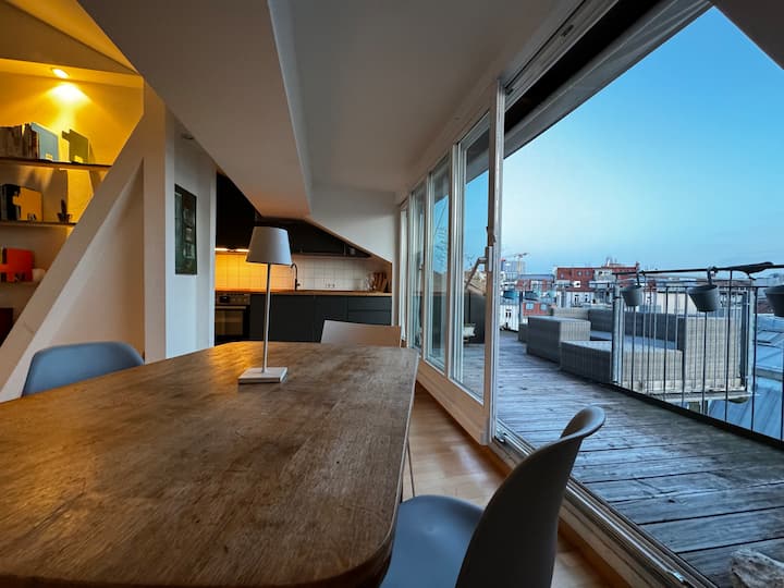 Charmante Dachterrassen-wohnung - Munich