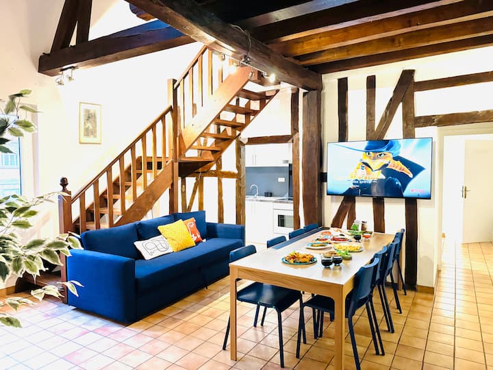 La Demeure | 4 Chambres | Fibre | Netflix - Cher