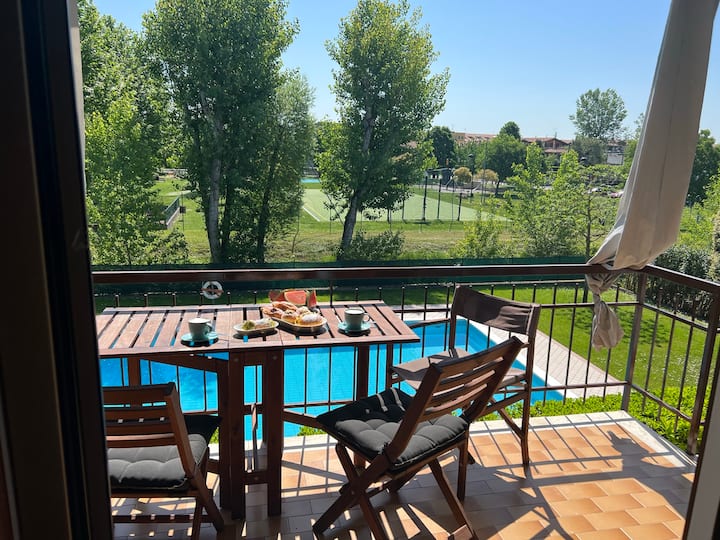 Studio With Pool And Garage - Sirmione