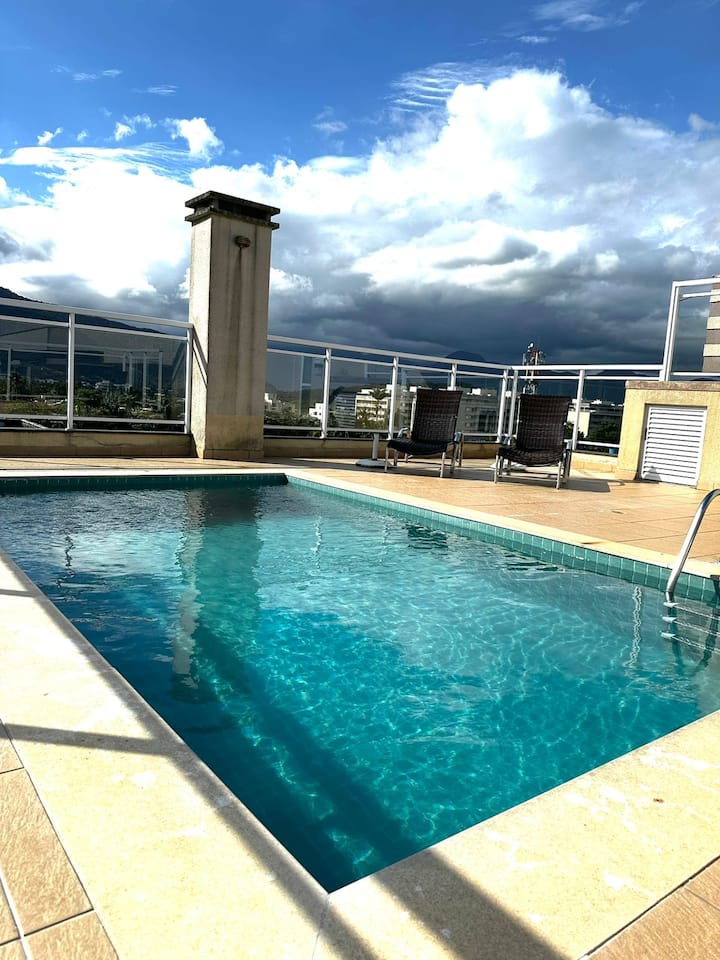 Apto Climatizado E Completo: Com Piscina E Sauna - Ubatuba